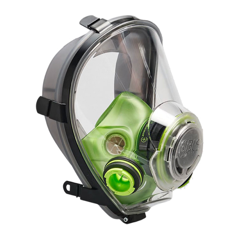 Maschera Intera Pieno Facciale BLS 5600 B-LOCK in Termoplastica Visore ...